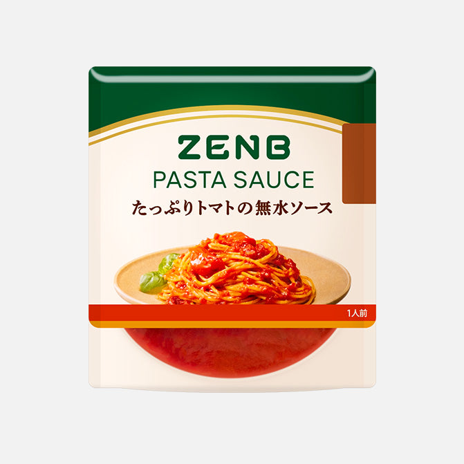 たっぷりトマトの無水 パスタソース / 低糖質パスタソース｜ZENB（ゼンブ）公式通販