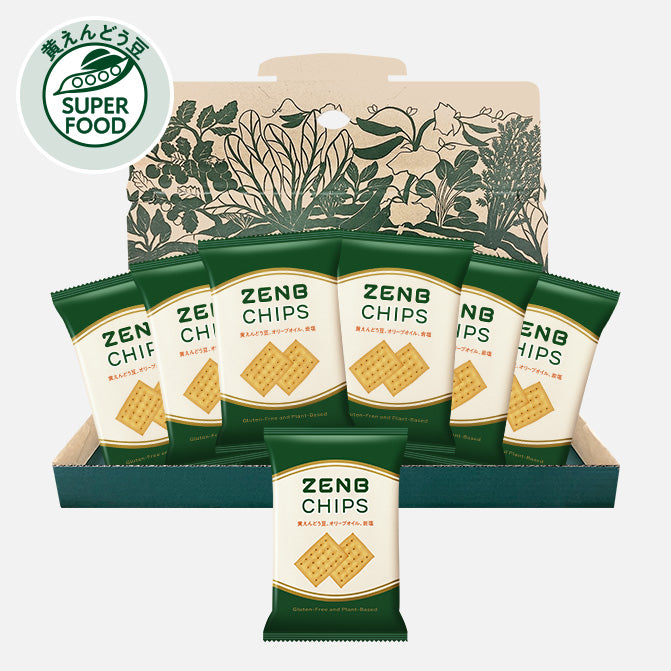 ゼンブチップス6袋（豆チップス）｜ZENB（ゼンブ）公式通販